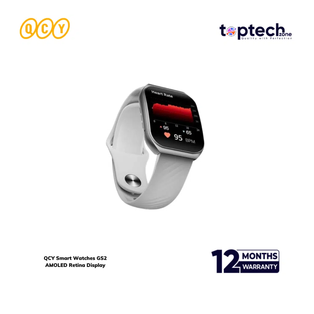 QCY Smart Watch GS2 AMOLED Retina Display - Top Tech Zone