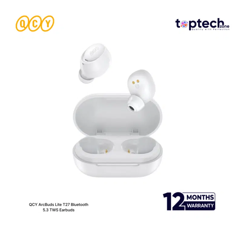 QCY ArcBuds Lite T27 Bluetooth 5.3 TWS Earbuds - Top Tech Zone