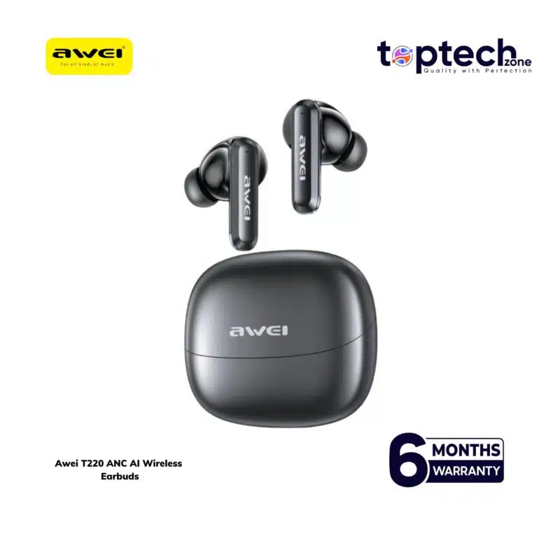Awei T220 ANC AI Wireless Earbuds - Top Tech Zone